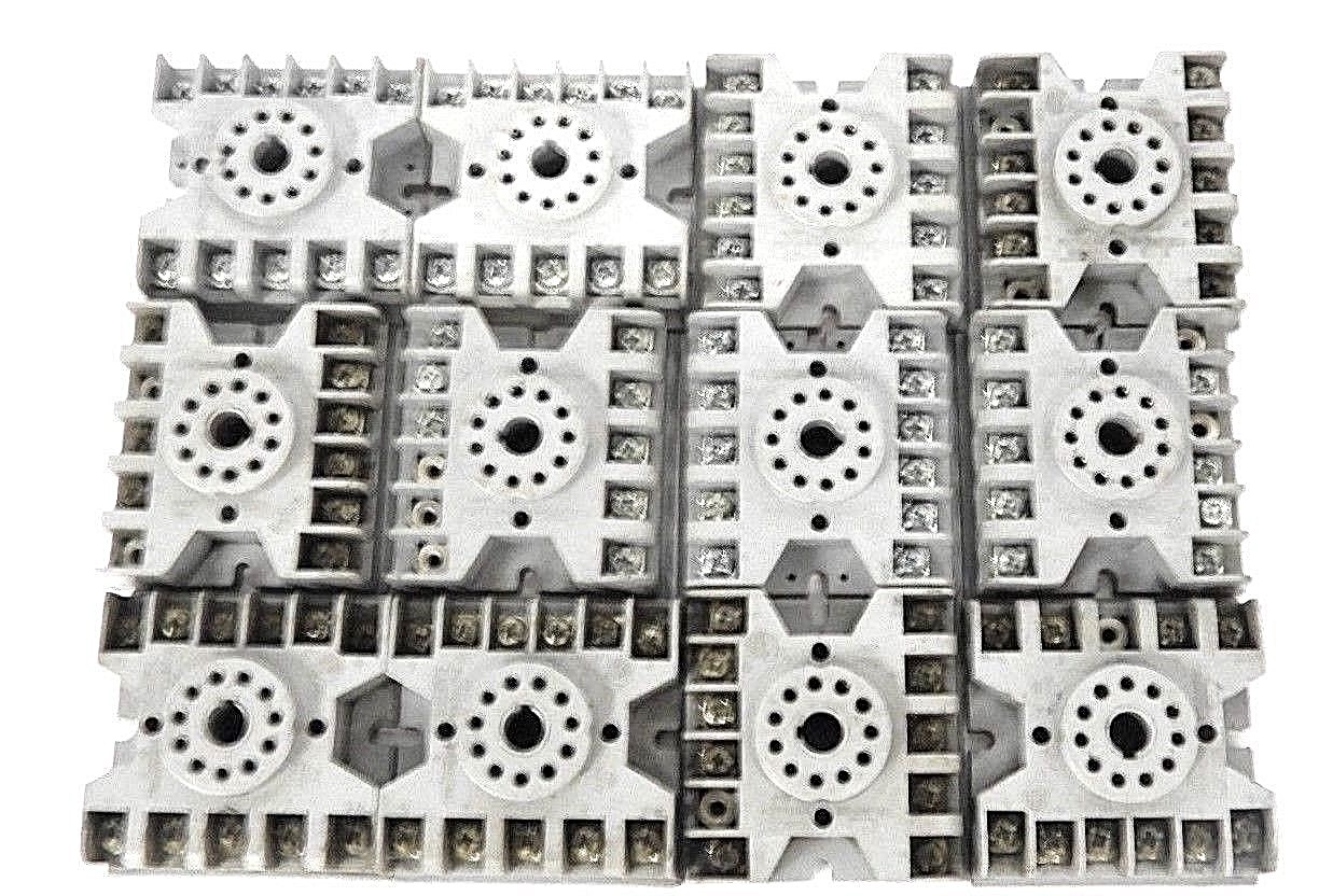 LOT OF 12 POTTER & BRUMFIELD 27E123 RELAY SOCKETS 10A, 300V | eBay