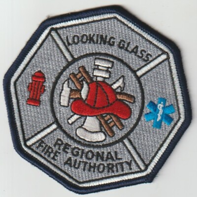 Looking Glass MI Regional Fire Authority patch shipped from Australia ...