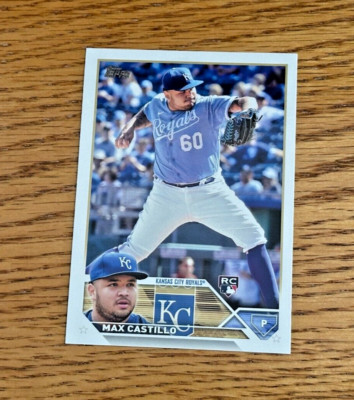 MAX CASTILLO 2023 Topps #251 Rookie RC | eBay
