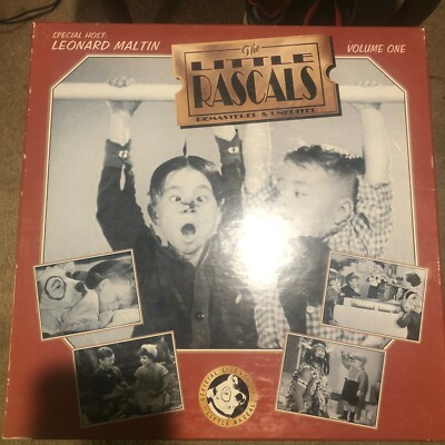 The Little Rascals LaserDisc Volume 1 BOX Set Unedited Original TV Show ...