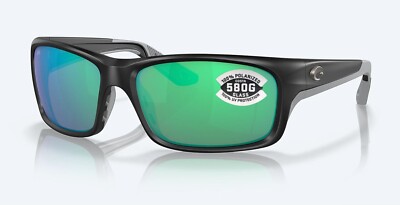 BRAND NEW Costa Del Mar Jose PRO Matte Black / Green Mirror Polarized ...