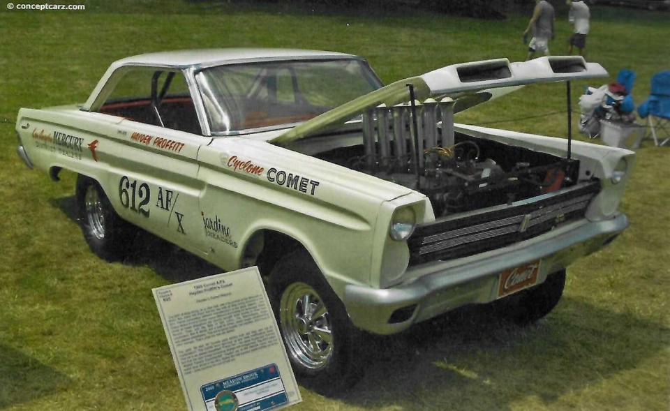 Decals by Lucas Hayden Proffitt AF/X 65 Comet 1/24 1/25 decal | eBay