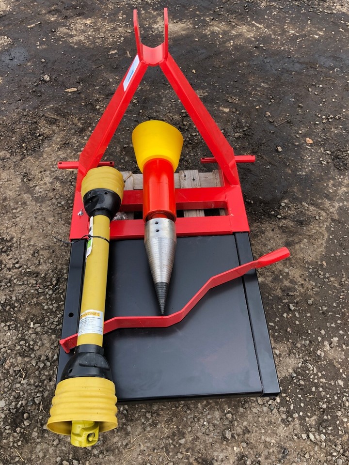 log splitter screw type, tractor PTO powered / PTO shaft included ...