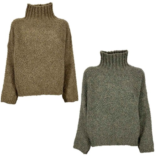 HUMILITY 1949 Women's Sweater Loop Wool HN-PU-MIA Made IN Italy | eBay ...