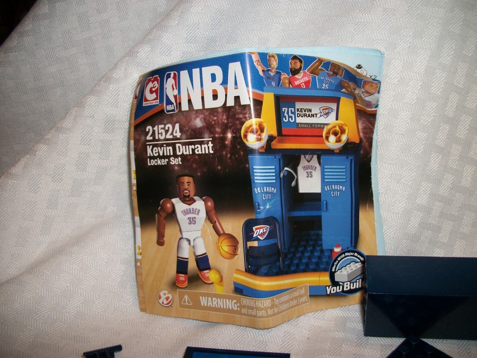 LEGO LEGOS NBA BASKETBALL KEVIN DURANT #21524 WITH INSTRUCTIONS | eBay