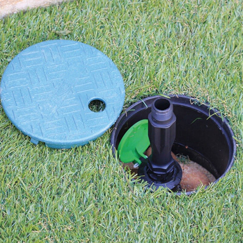 2X(6In Garden Lawn Underground Box Sprinkler Watering Cover Lid K6M1 ...