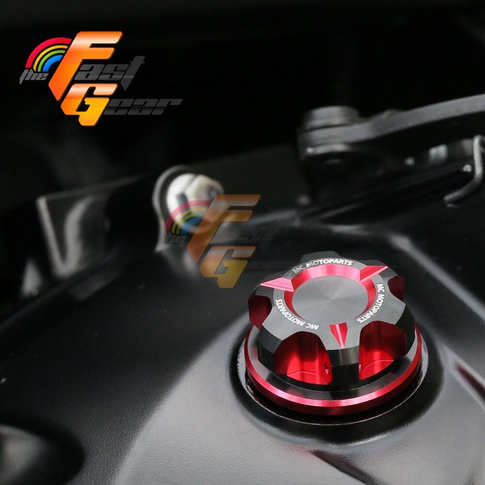 For Yamaha YZF R6 17-22 21 20 19 18 RED Oil Filler Cap Replacement | eBay