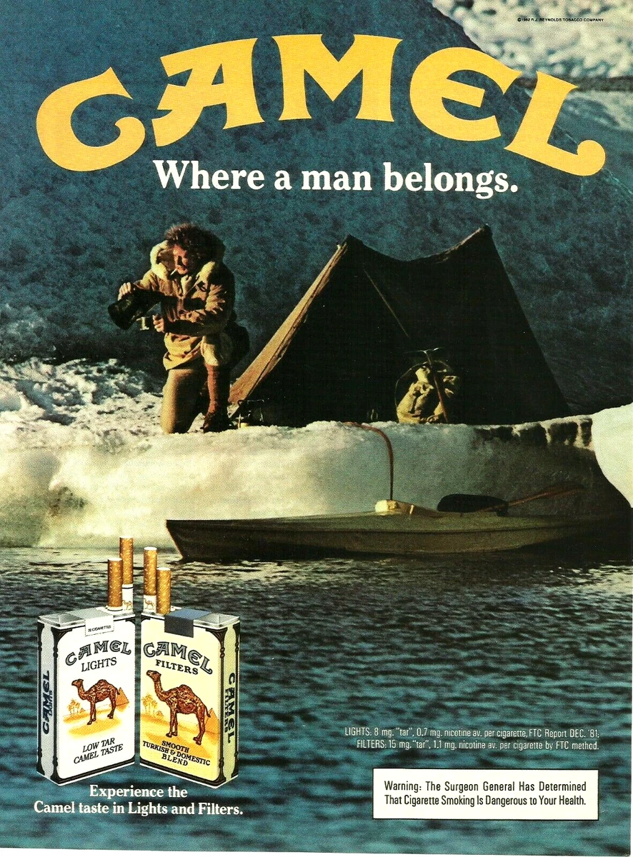 Kamel Cigarettes Man