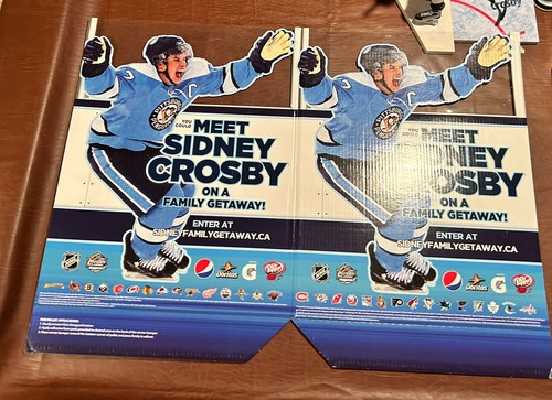 Pittsburgh Penguins 2008 Winter Classic Display Sign Sidney Crosby RARE ...