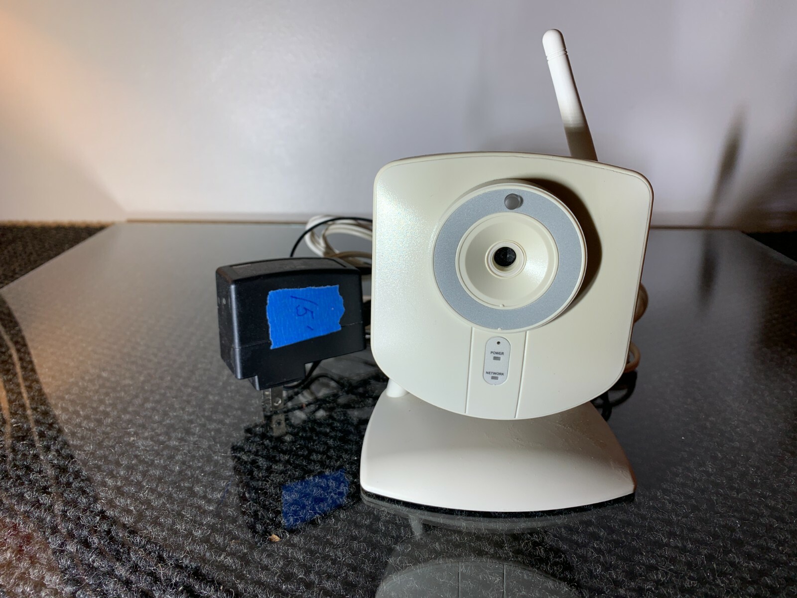 Security Camera RC8021 ADT WiFi Indoor IP Camera / Antenna / 15 Foot ...