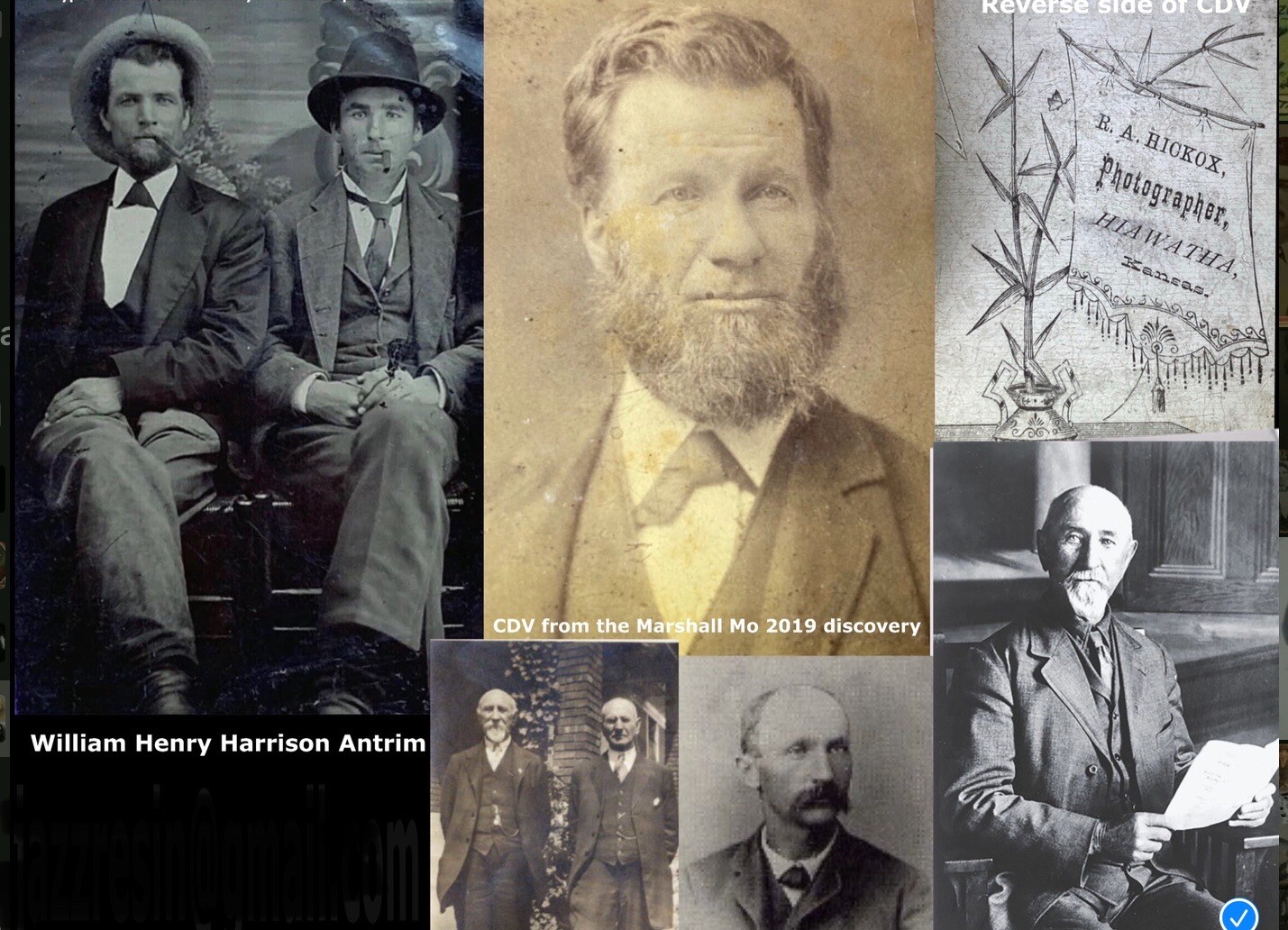 Rare Tintype of Patrick Henry McCarty father of Billy the Kid | eBay