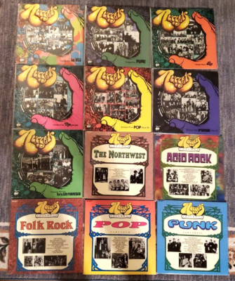 COMPLETE Nuggets Volume 1 2 3 4 5 6 7 8 9 10 11 12 - VINYL LP -Garage ...