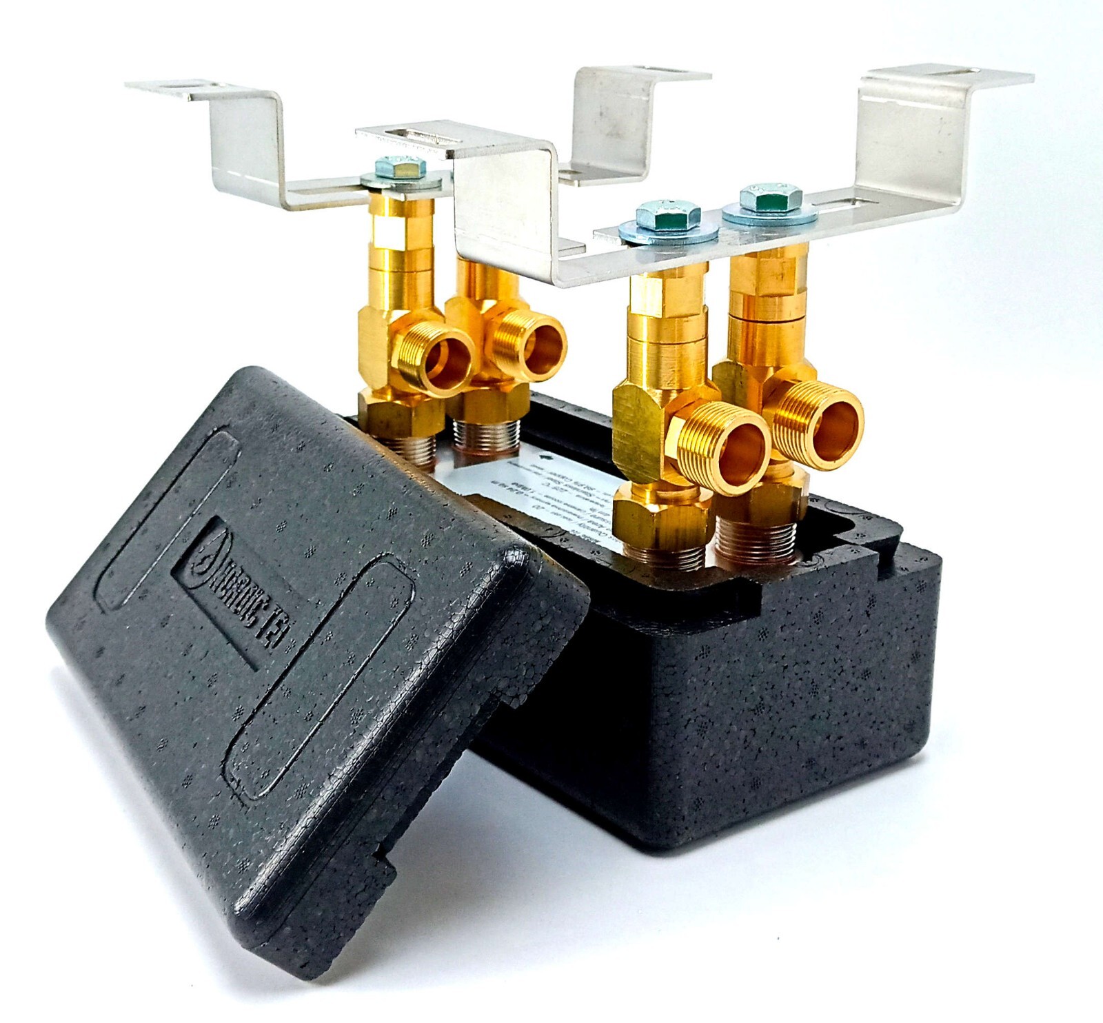 Nordic Tec Plate Heat Exchanger 4 x 3/4'' Optional Insulation 25kW ...