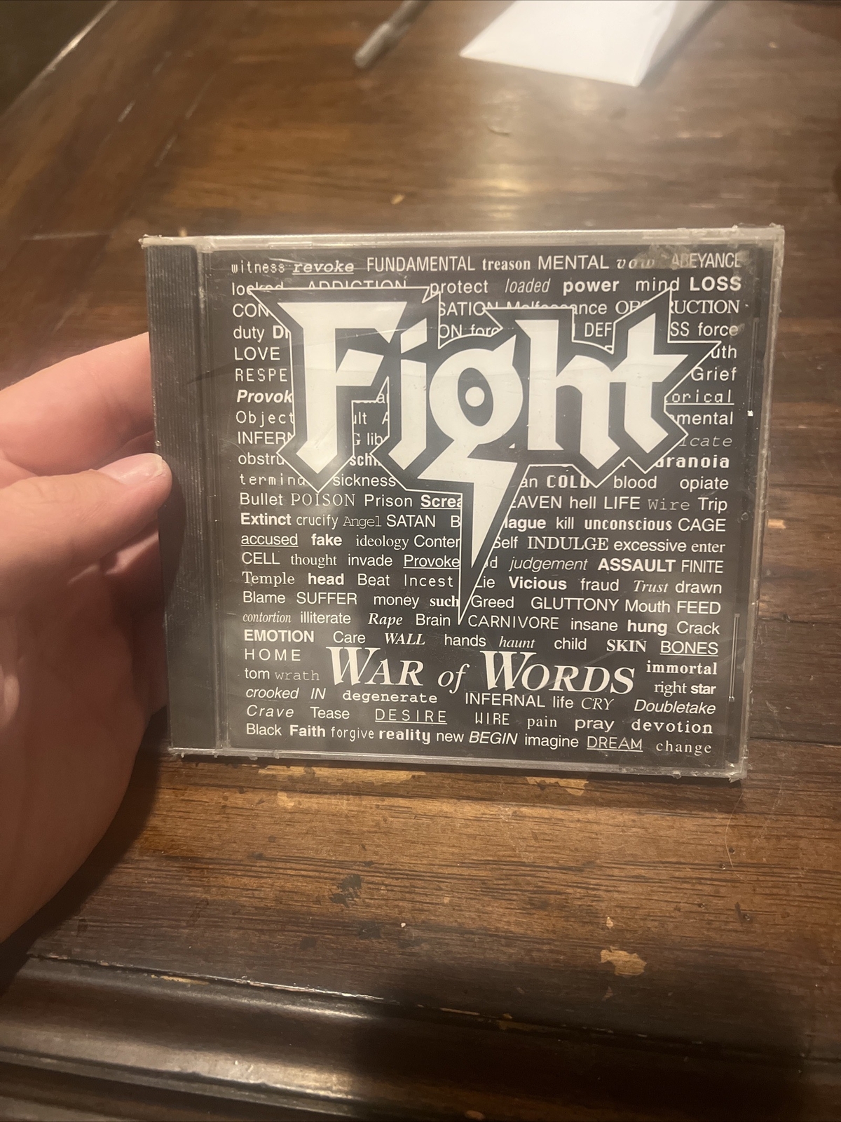 The War of Words by Fight (CD, Sep-1993, Epic) for sale online | eBay