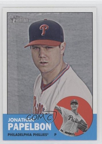 2012 Topps Heritage Jonathan Papelbon #136 | eBay