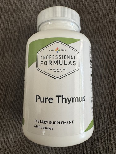 Professional Formulas Pure Thymus - 60 Capsules | eBay