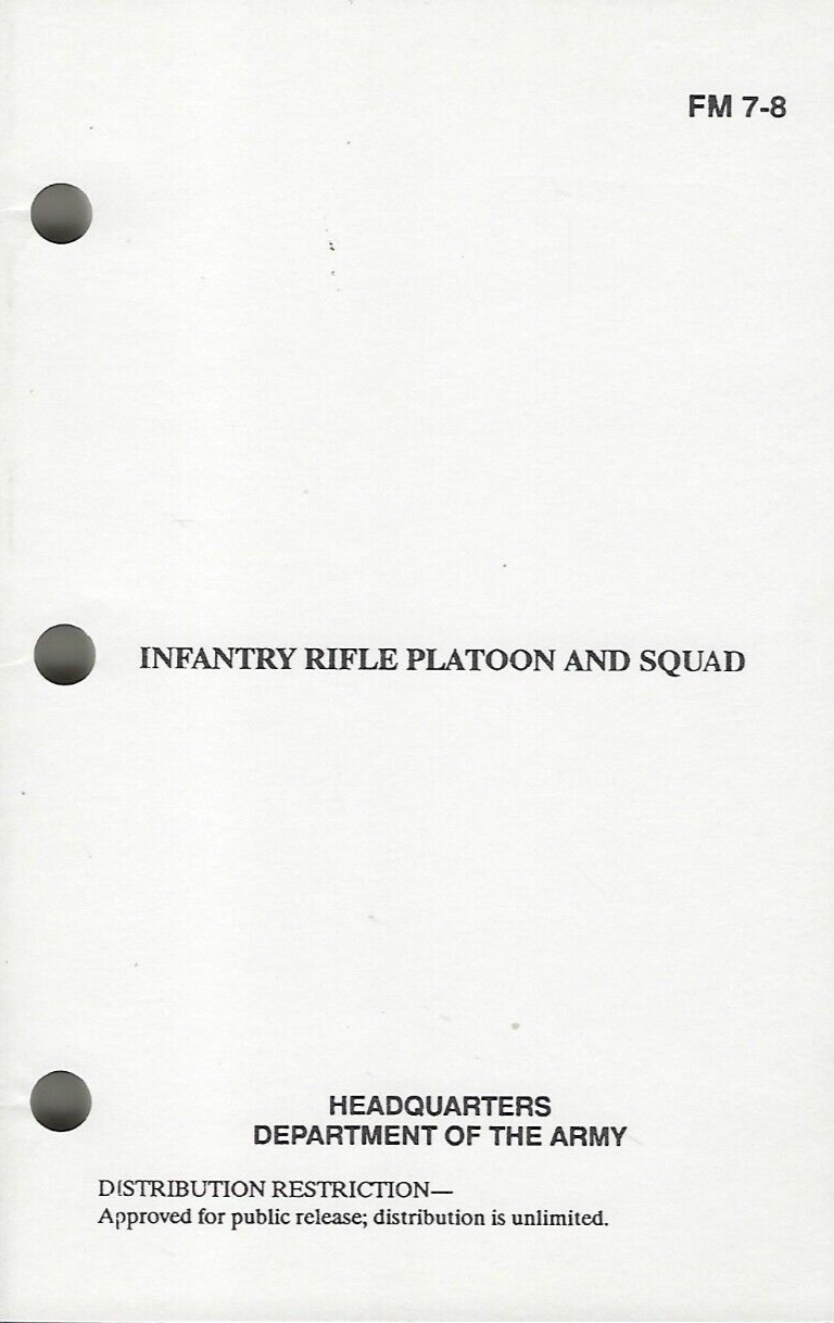 Historical book Infantry Rifle Platoon and Squad (How They Fight) | eBay