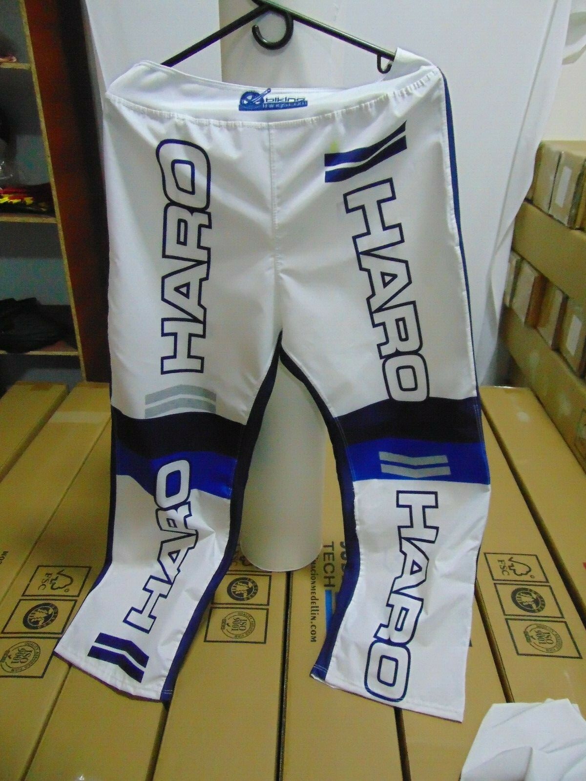 HARO BIKE PANTS CLASSIC DESIGN BMX PANTS RACE BIKE FREESTYLE 80'S ...