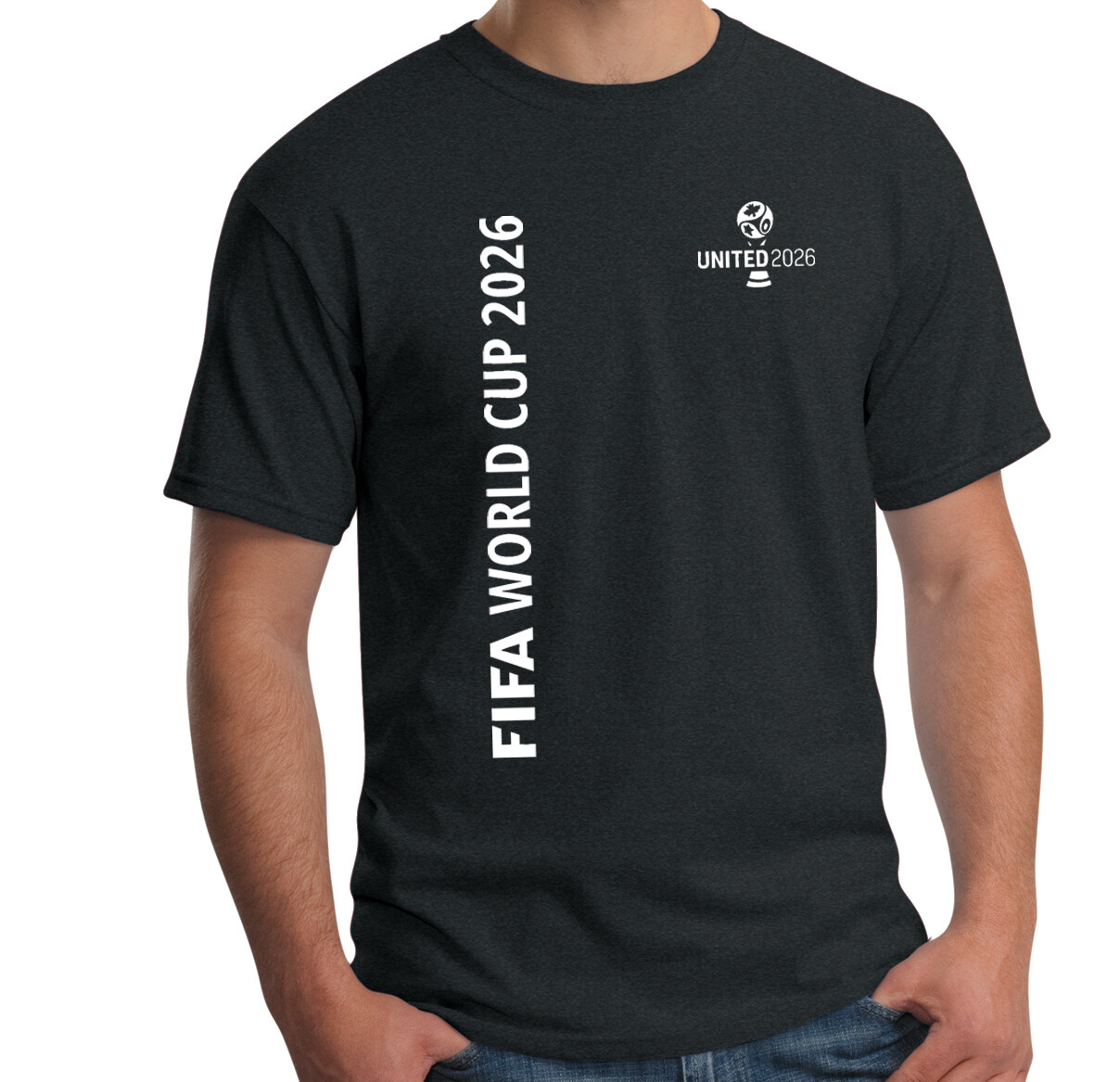 United States, Canada And Mexico World Cup 2026 Short Sleeve Black T ...