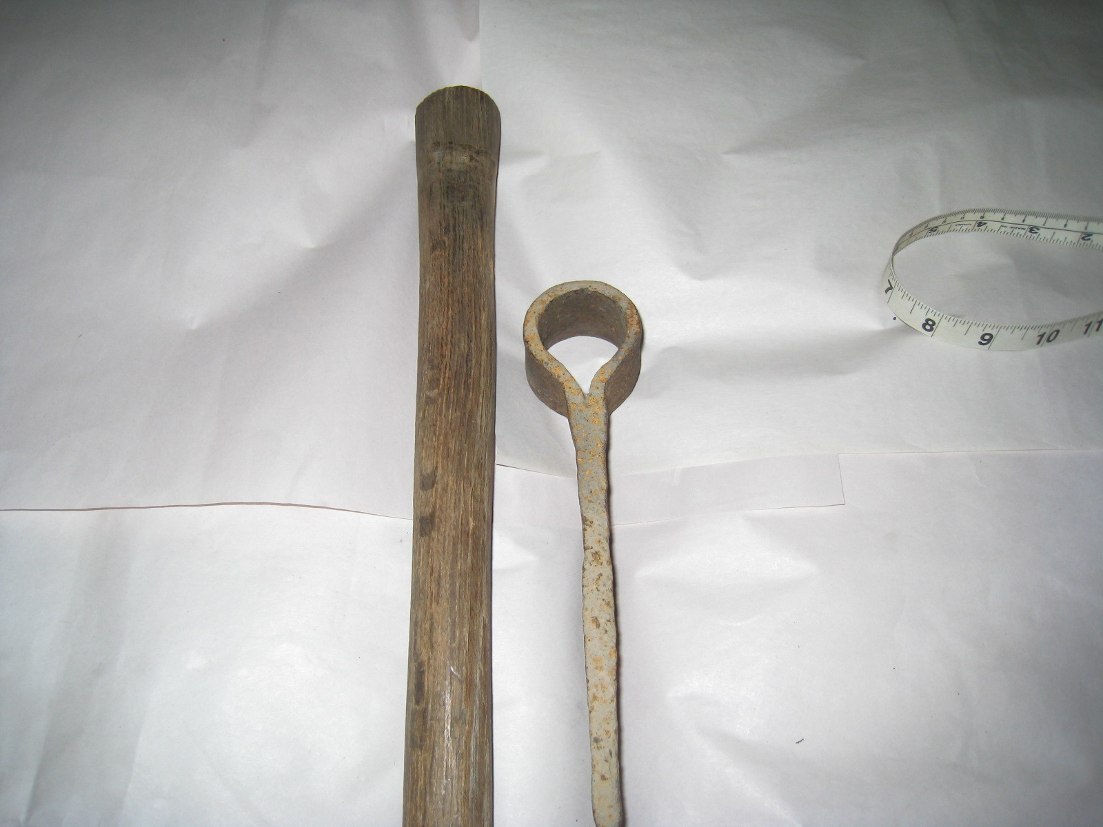 Antique Froe Woodworking Tool Shingle Axe Tool Blade 7.5 Handle 15 ...