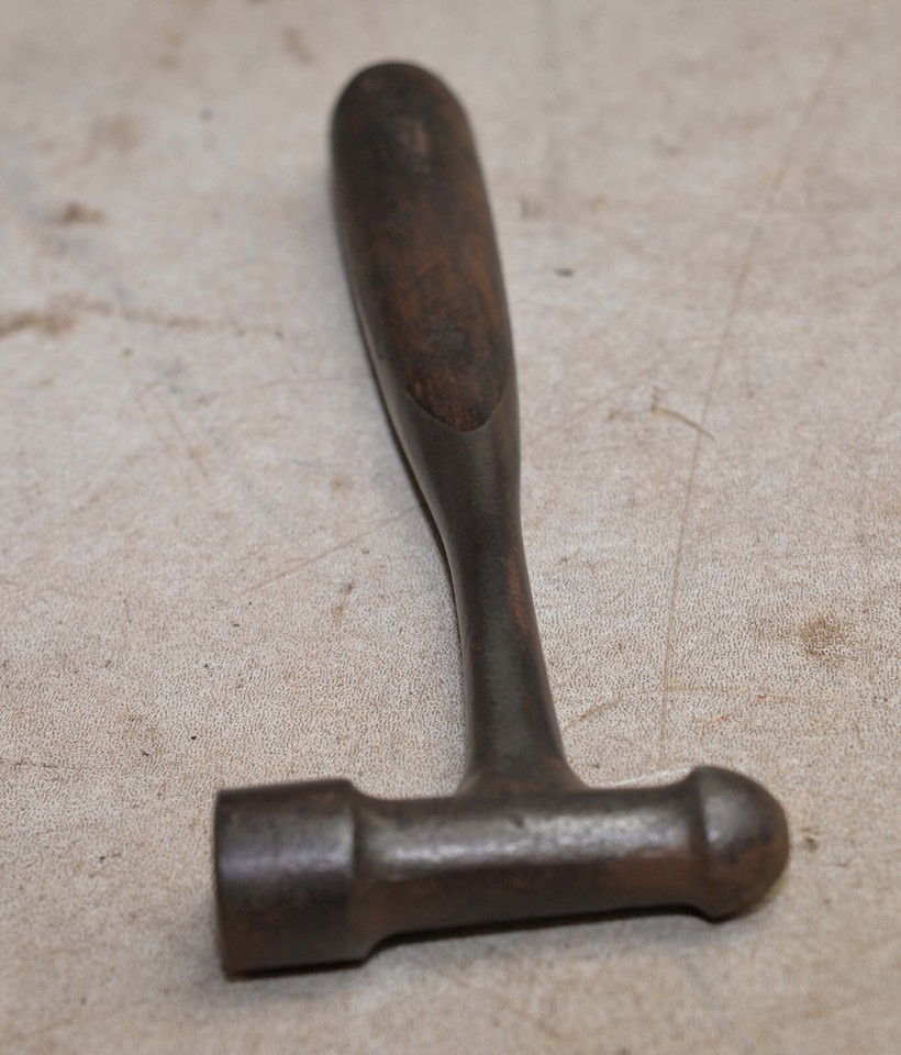 Antique H D Smith perfect handle hammer rare railroad ball pein ...