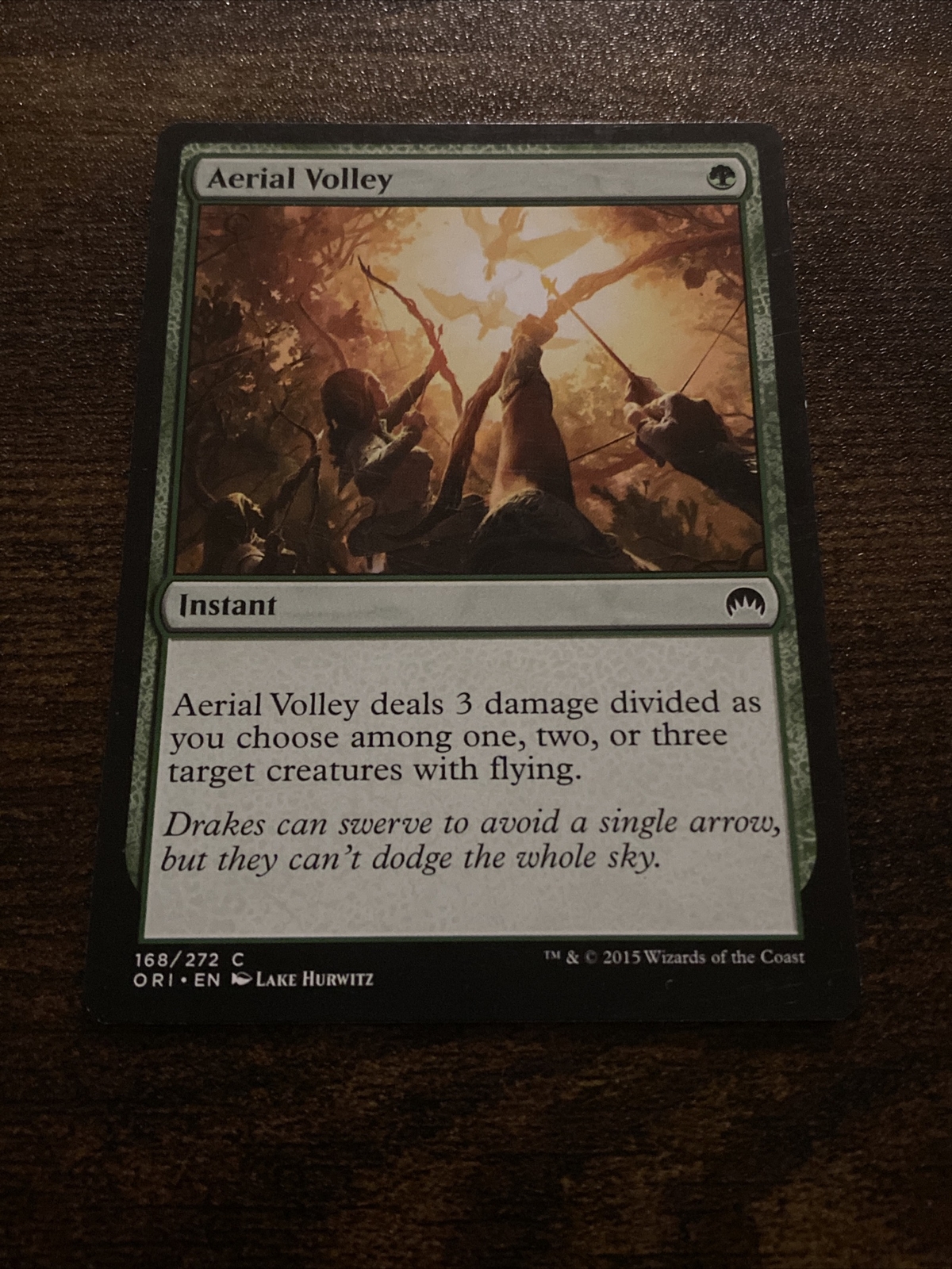 Magic the Gathering MTG Aerial Volley (168) Magic Origins D2124* | eBay