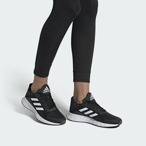 Adidas Duramo SL Black White Grey Women Running Lightweight Shoes ...