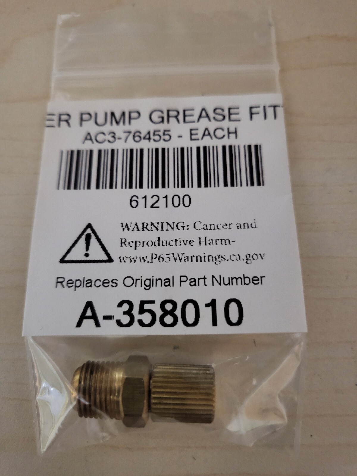 1928-1931 Model A Ford Water Pump Grease Fitting , New | eBay