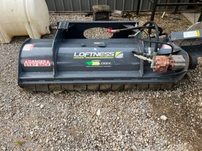 Loftness hydraulic skid steer flail Mower/cutter72" | eBay