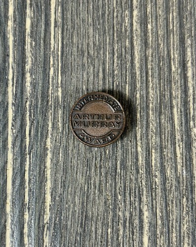 Vintage Intermediate Arthur Murray Award Pin 7/8” | eBay