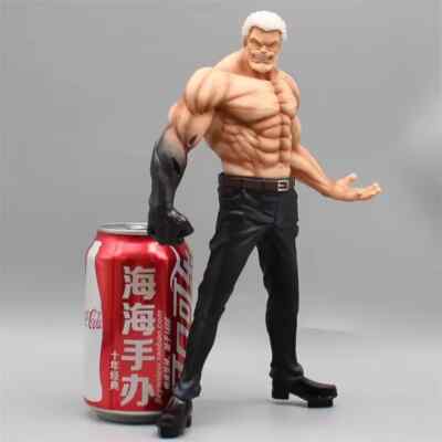 26cm One Piece Anime Figures Monkey D Garp Standing Posture Sculpture ...