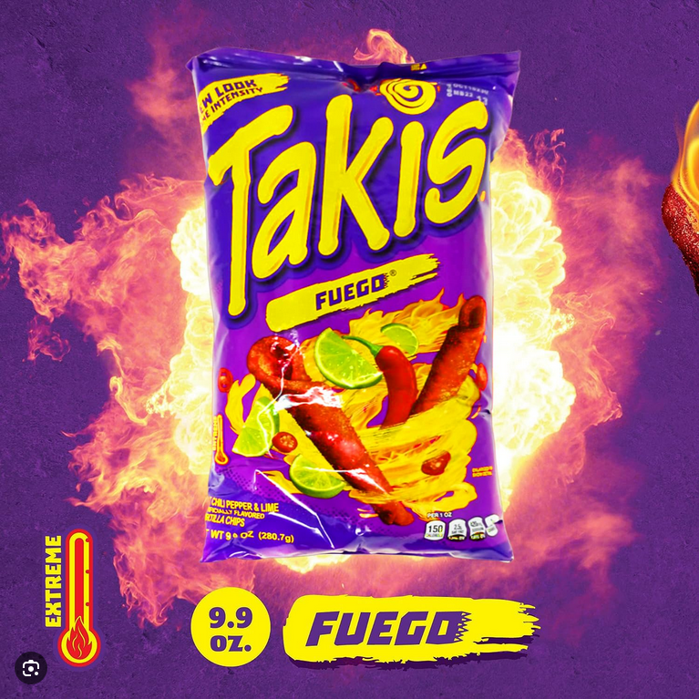 Takis Fuego 280g – MHD-Ware: 12 Stück (1 Karton)! | eBay