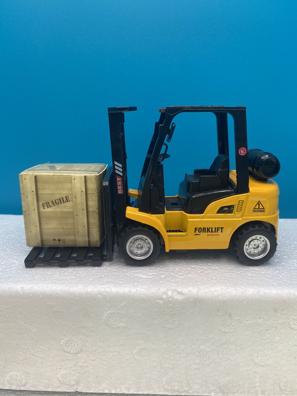 Inertia Toy Metal Truck Model Toy Pull Back Forklift for Kids | eBay