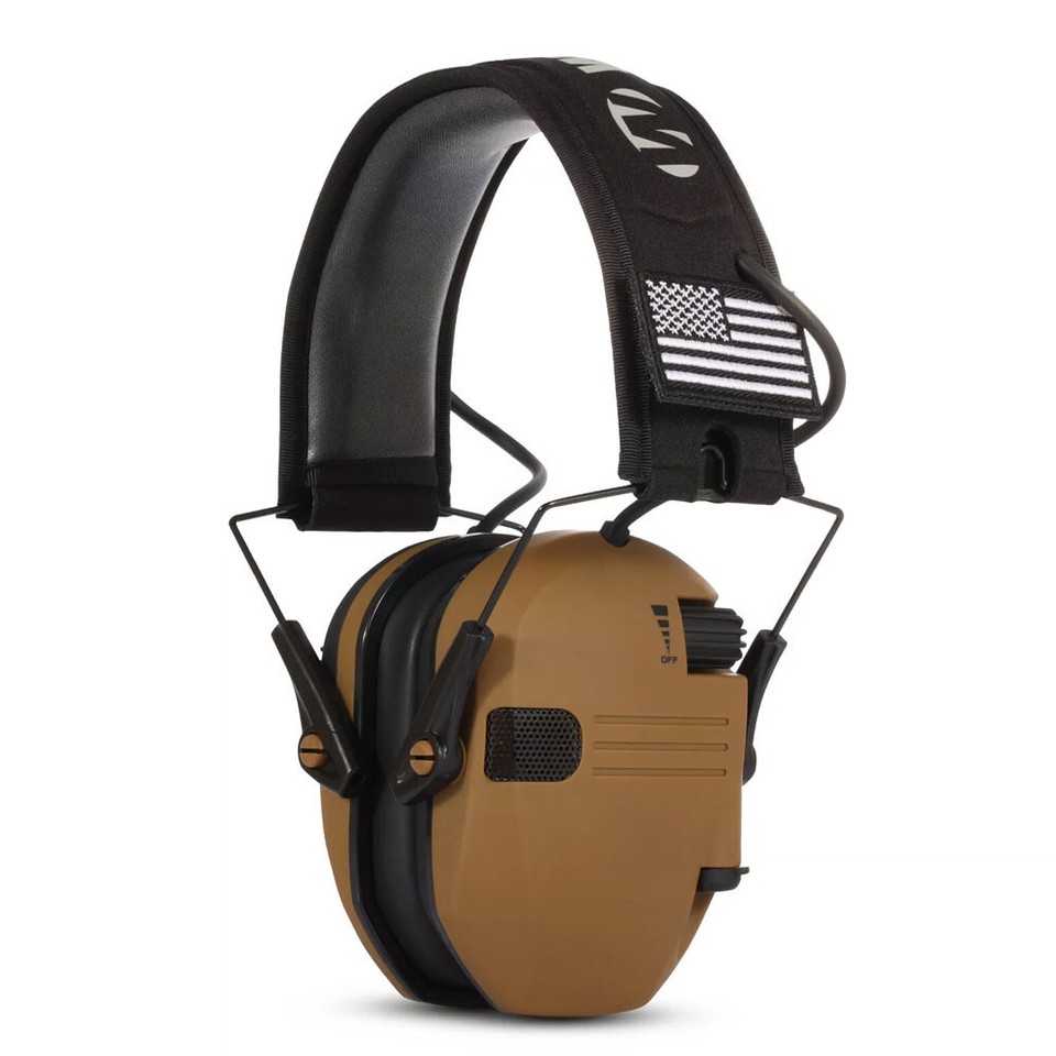 Electronic Ear muff Shooting Ear Protection Hearing Muff Slim Anti ...