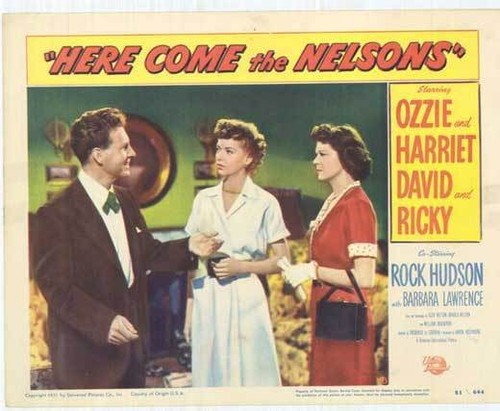 HERE COME THE NELSONS Movie POSTER 11x14 C Ozzie Nelson Harriet ...