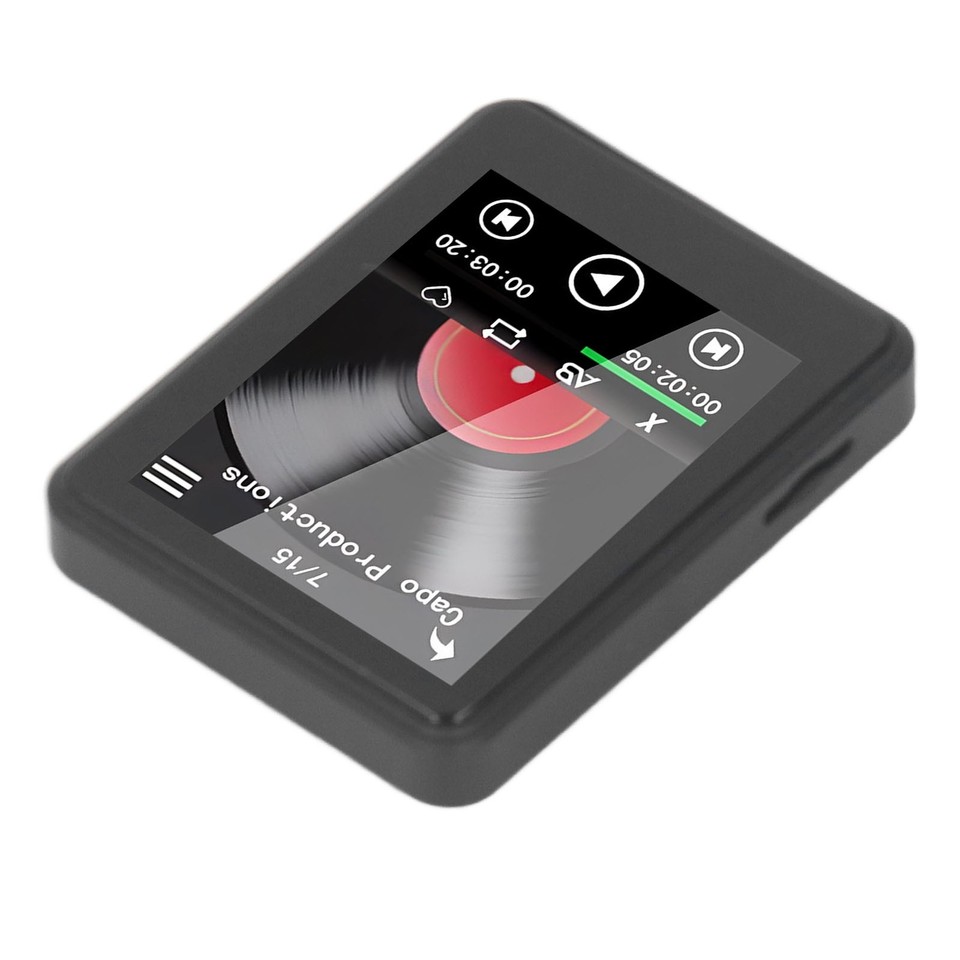 With 8G Memory Card MP3 MP4 Player 2.4 Inch Full Touch Screen HiFi ...