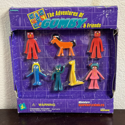 The Adventures of Gumby & Friends Miniature Superflexibles Figure 7 ...