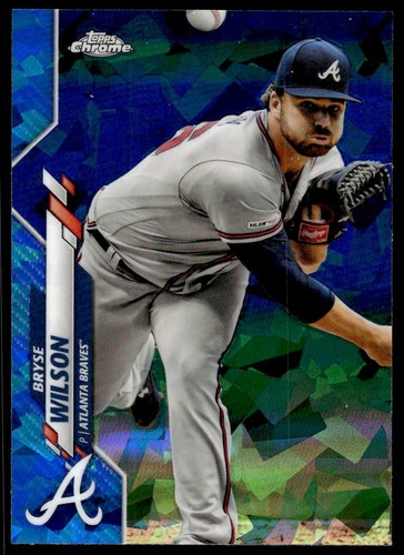 2020 Topps Chrome Saphire Update Bryse Wilson Atlanta Braves #U-171 | eBay