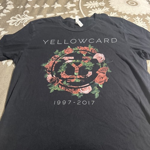 Yellowcard Size Large T-Shirt 1997-2017 Jacksonville, FL | eBay