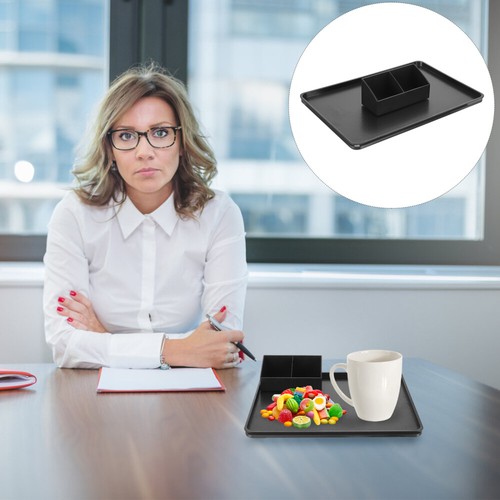 Tea Tray Food Serving Condiment Container Bag Organizer Storage Holder ...