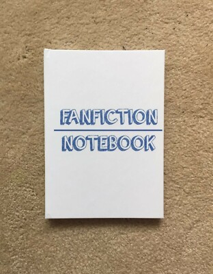 NEW Fanfiction Lined Notebook | eBay