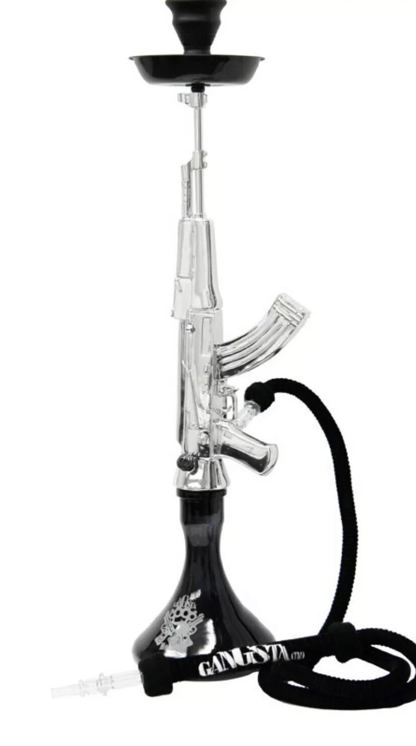Original Gangsta(tm) 34 “ Shooter Gun Style Hookah With A LargeWashable ...