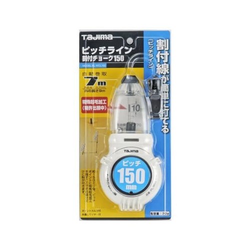 TAJIMA CHALK LINE (150mm PITCH LINE TYPE) PL-WCL150 F/S w/Tracking ...
