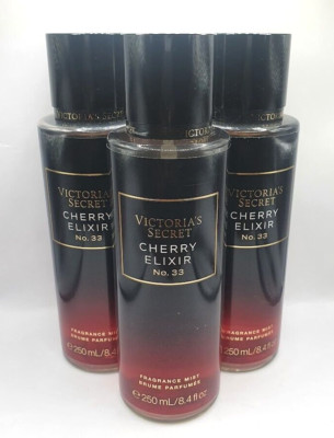 VICTORIA'S SECRET CHERRY ELIXIR NO. 33 BODY MIST 8.4 FL OZ (SET OF 3 ...