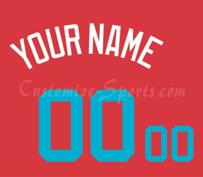 Cincinnati Reds Customized Number Kit for 2018 Players Weekend Uniform ...