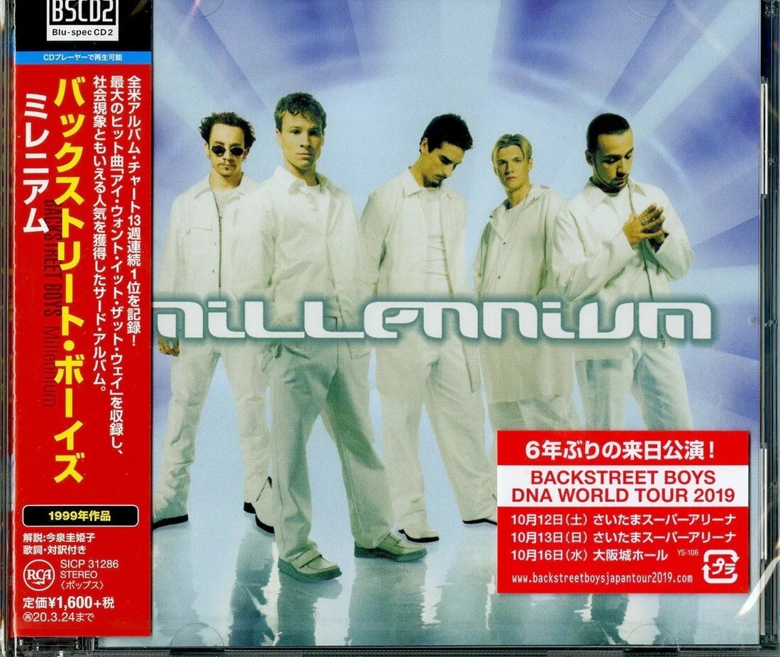 Backstreet Boys SEALED NEW CD(BSCD2) "Millennium" 2 Bonus Tracks OBI | eBay