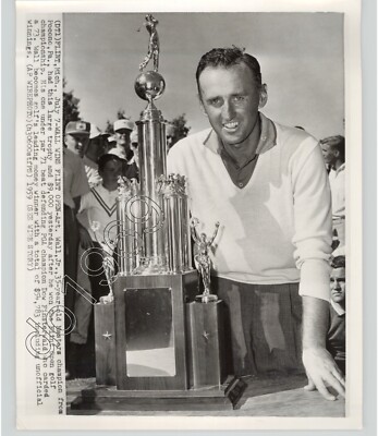 Pro Golfer ART WALL JR Wins FLINT OPEN Tournament 1959 Press Photo US ...