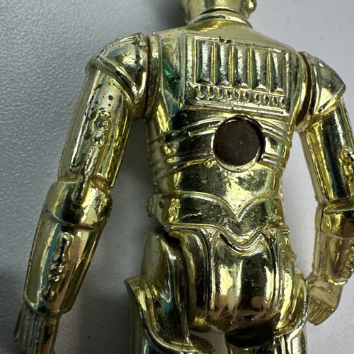 1977 Vintage Kenner Star Wars C-3PO Action Figure Gold Droid Hong Kong ...