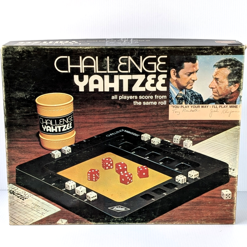 Challenge Yahtzee Game Lowe 1974 100% COMPLETE - 2420 Vintage | eBay