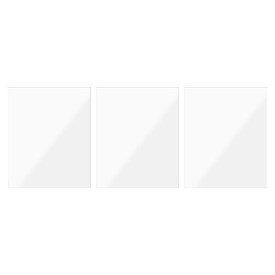 3pcs Clear Plastic Craft Sheets PVC Sheets for DIY Art and Display Use ...